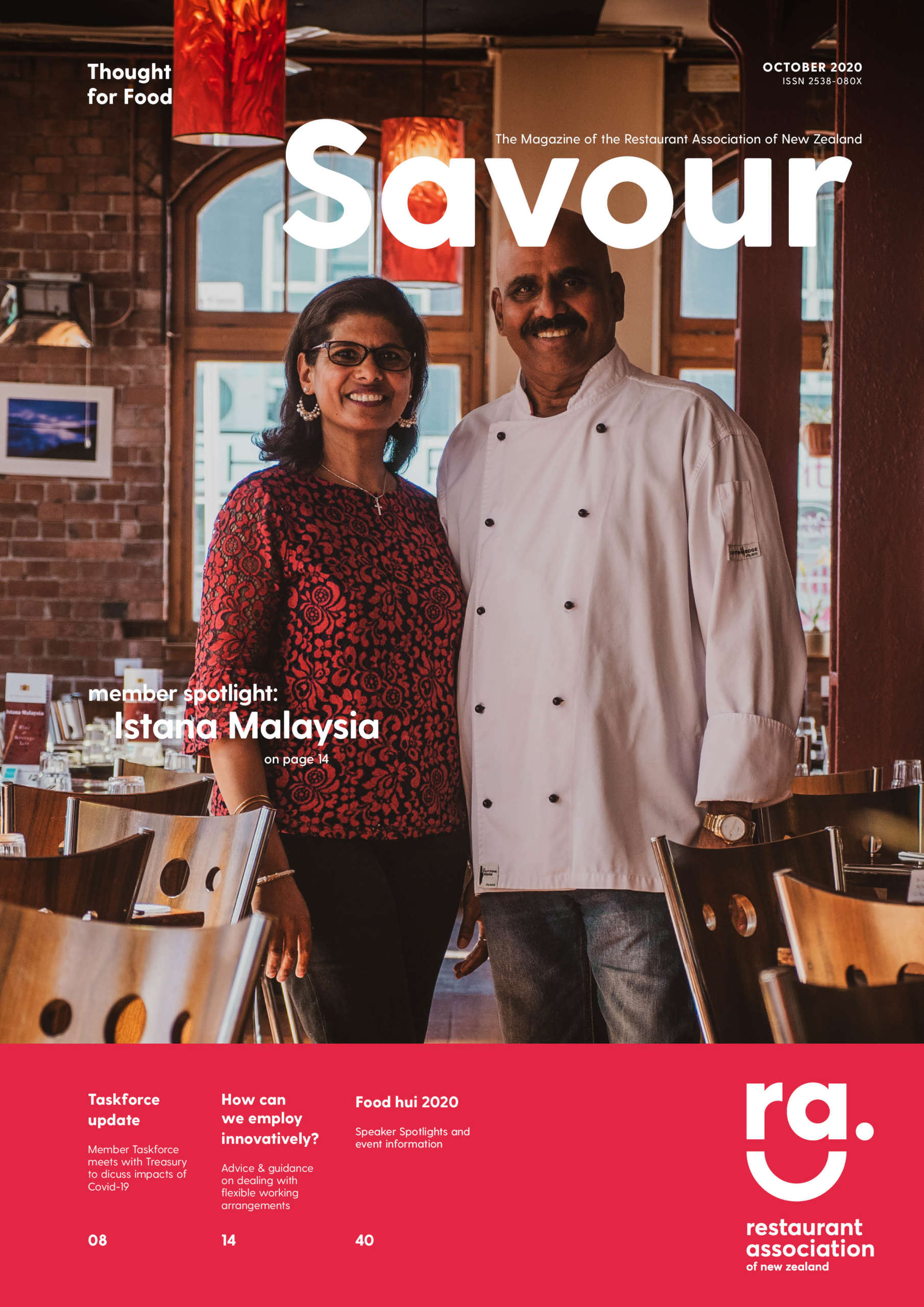 Savour magazine - issue 14, October 2020 - Restaurant Association of ...