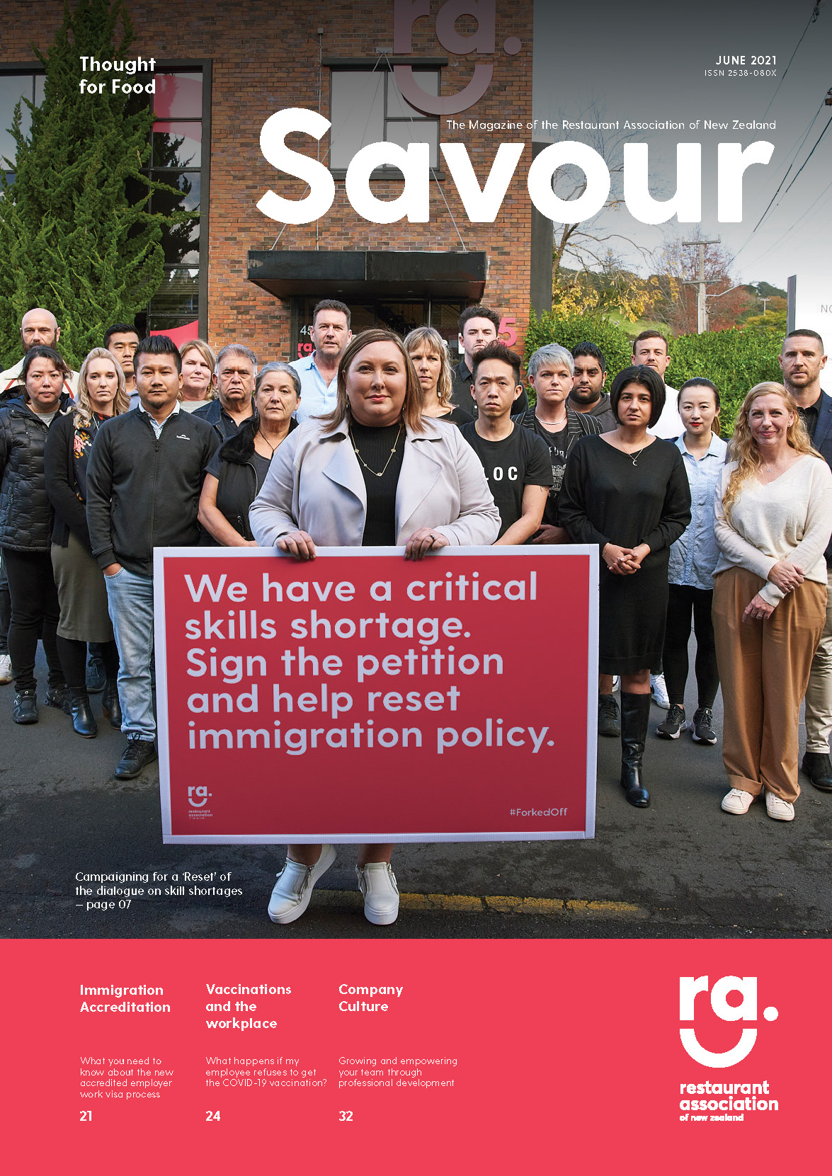 Savour magazine - issue 17, June 2021 - Restaurant Association of New ...