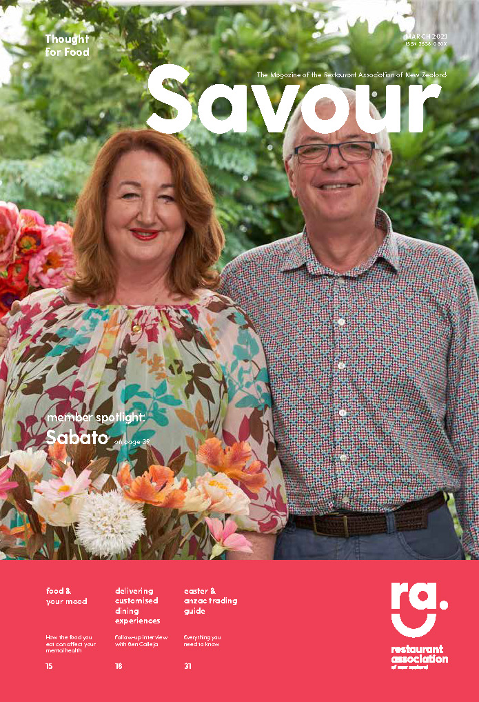 Savour magazine - issue 16, March 2021 - Restaurant Association of New ...