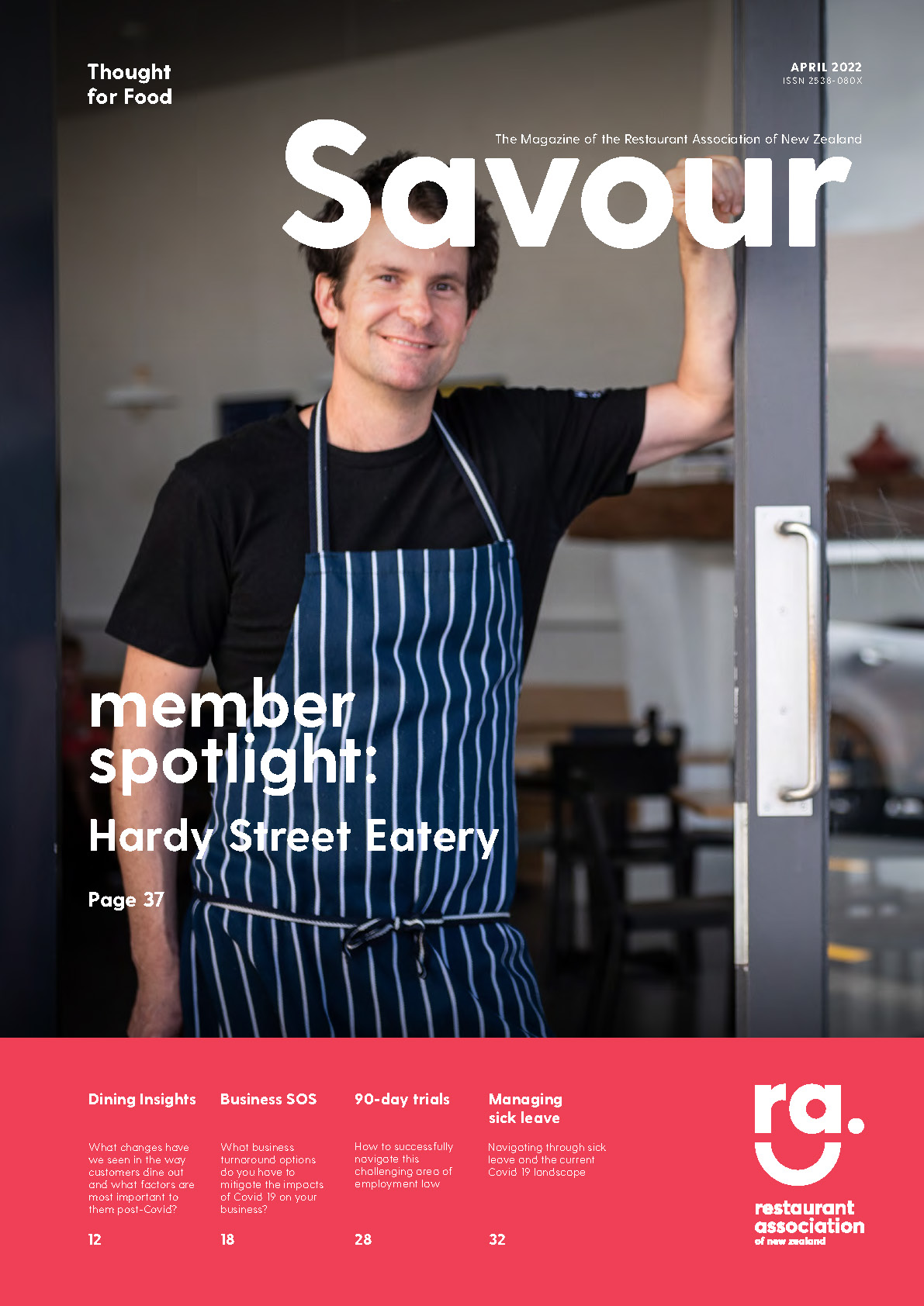 Savour magazine - issue 20, April 2022 - Restaurant Association of New ...